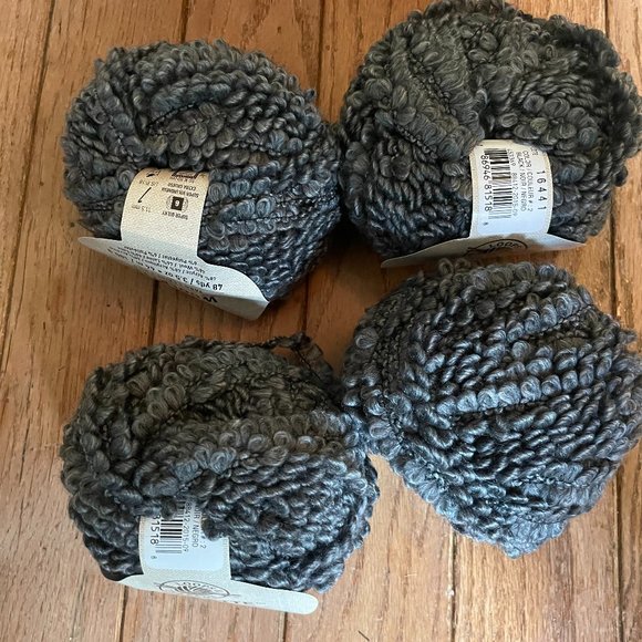 Loops & Threads | Office | 4 Balls Loops Threads Woolette Yarn Color ...